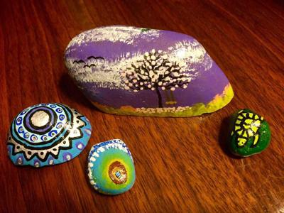 Hidden painted rocks aim to spread joy around Milaca | Local News ...