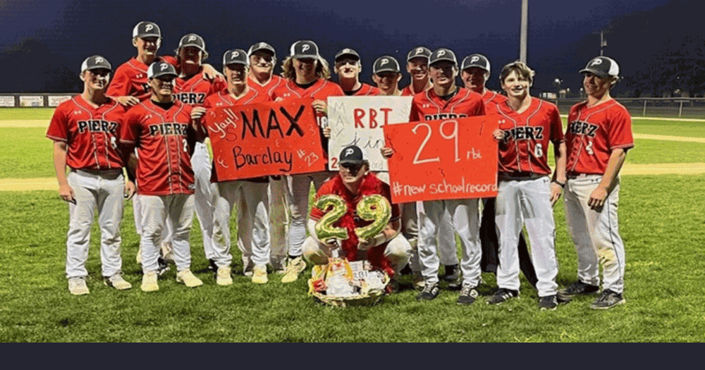 Max Barclay sets new Pioneers school record for most RBIs in a single ...