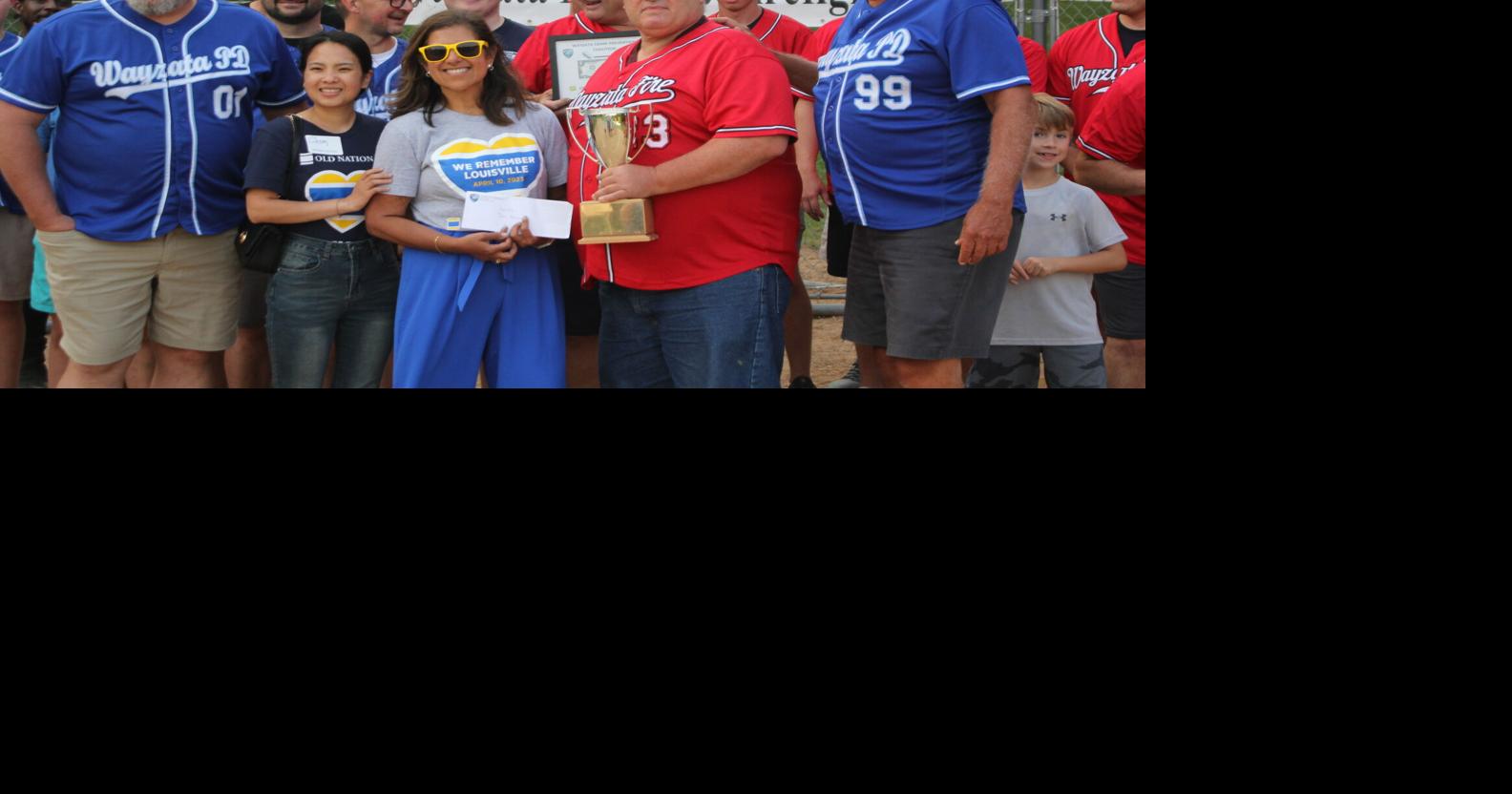 PHOTOS: Wayzata police take on fire department for 40th annual softball ...