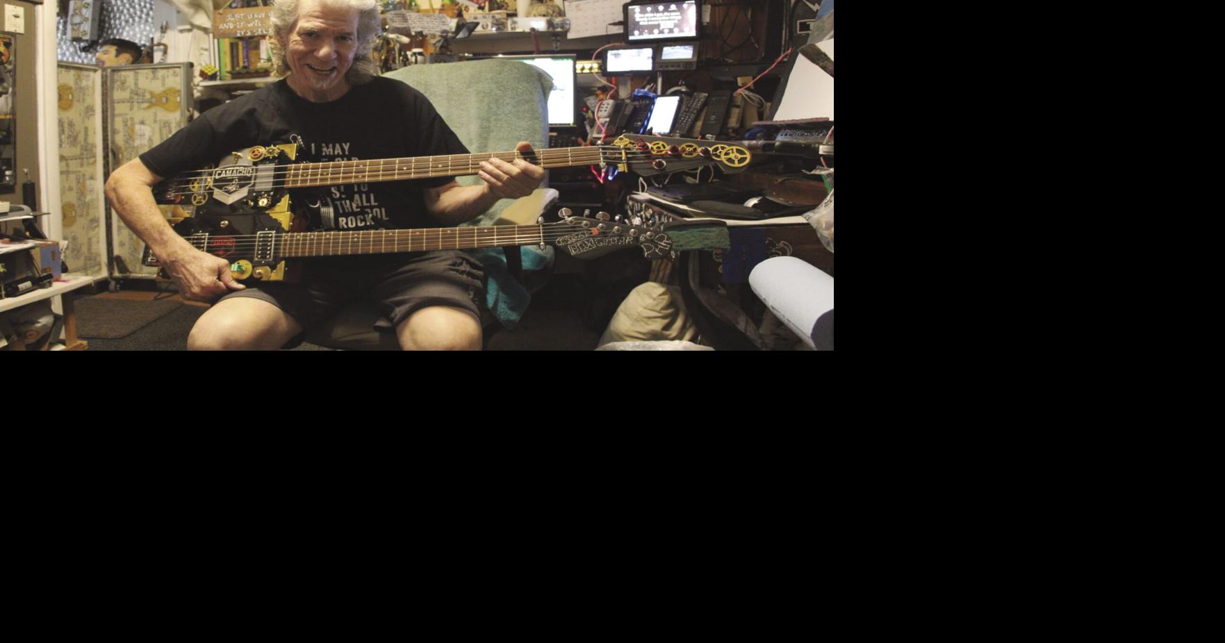 Hopkins Artist Paul Reimer shows off cigar box guitars, steampunk art ...