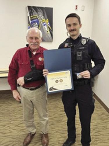 Eden Prairie officers receive two more hockey sticks | Eden Prairie ...