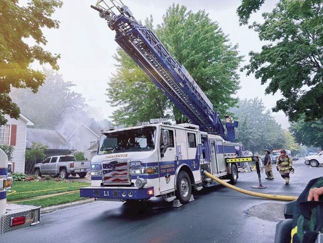 Farmington Fire fights garage fire, preserves residence | Farmington ...