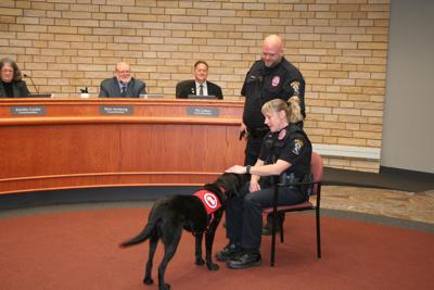 Coon Rapids Police Department has a wellness dog | Coon Rapids ...