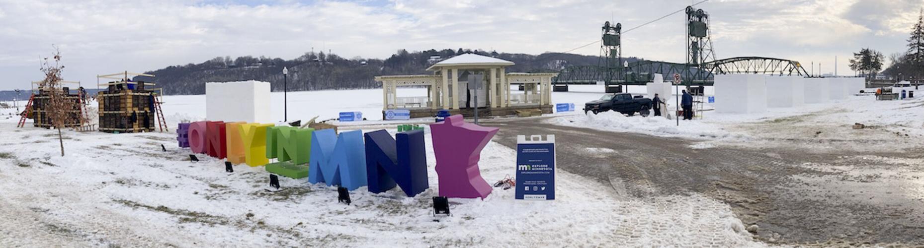 World Snow Sculpting Championship displays featured in Stillwater ...