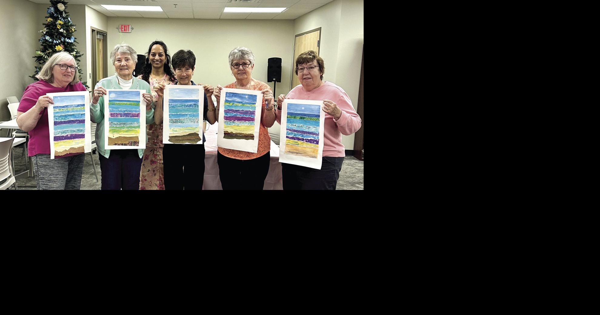 Art takes center stage at senior center event | Community ...