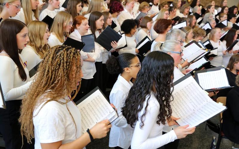 Choirs celebrate International Women's Day with songs of suffrage ...