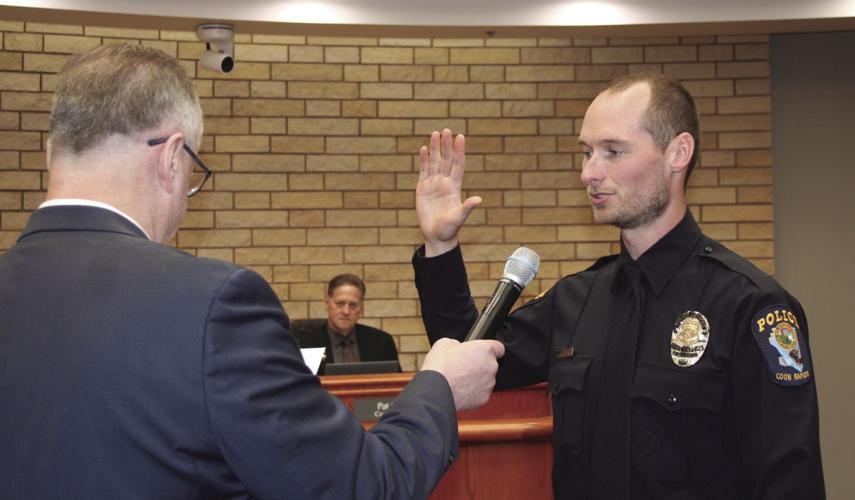 Four new police officers take oath of office | Coon Rapids ...