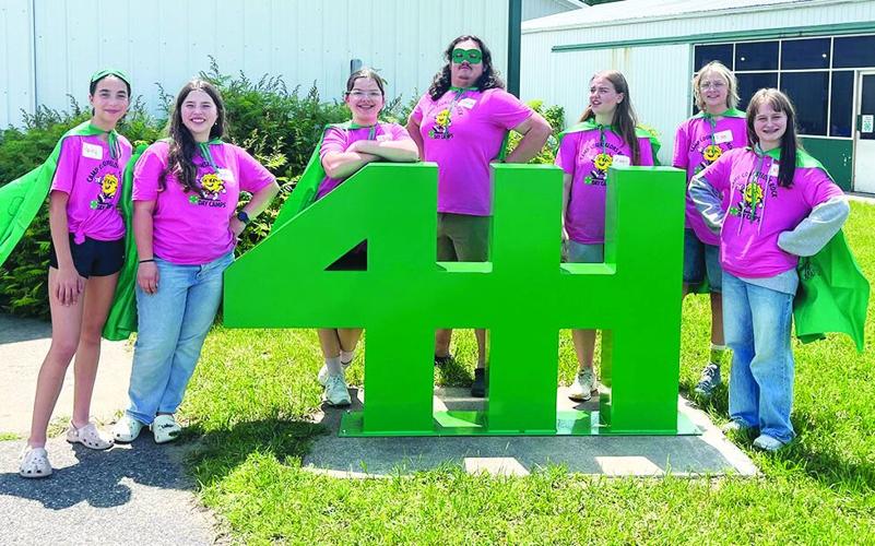 Day Camp brought super heroics to 4-H camp | Local News | hometownsource.com