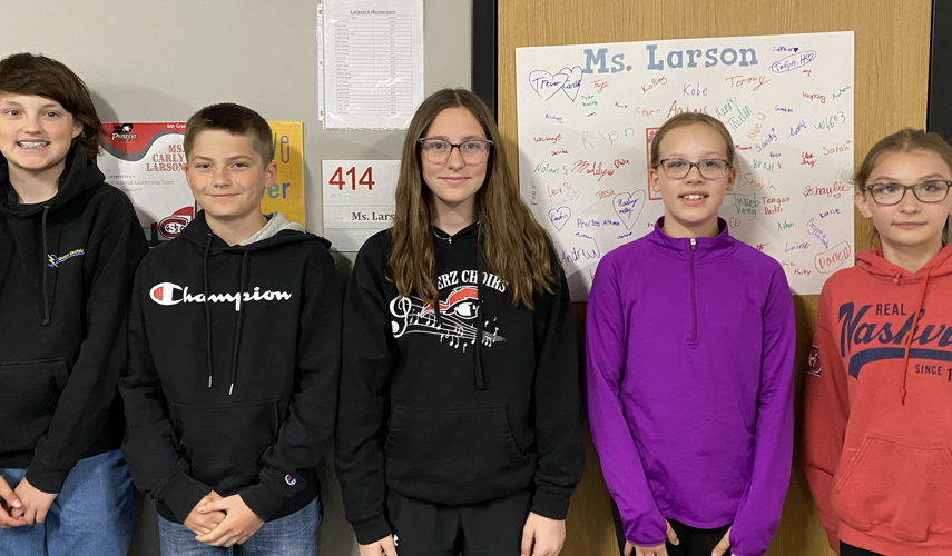 Pierz PRIDE students recognized for April | Education | hometownsource.com