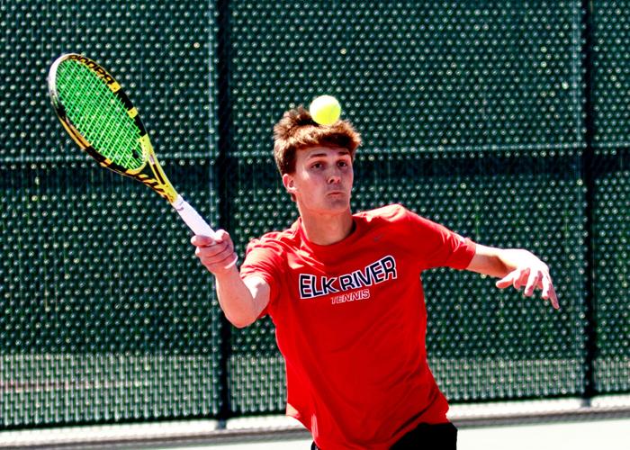 Trio of Elks boys tennis players win 100th match | Elk River ...