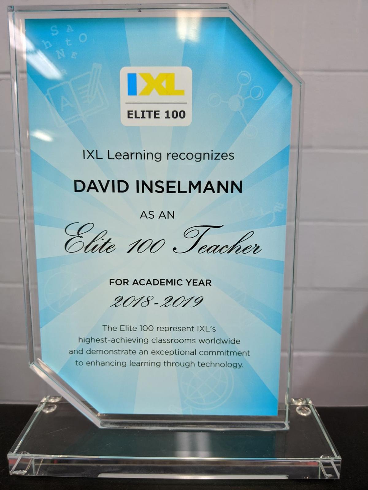 Elk River teacher wins prestigious IXL award | Education ...
