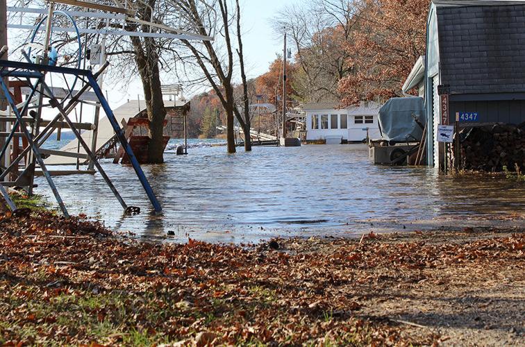 Lake Shamineau’s rising water levels a living nightmare for homeowners ...