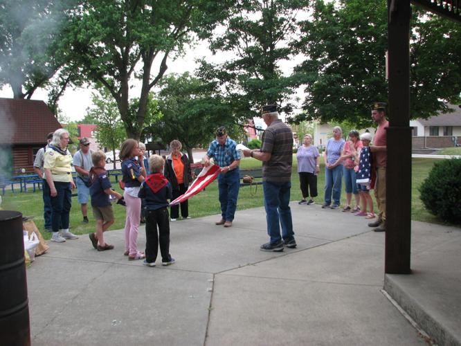 Flags retired with respect at Spring Grove | Local News ...