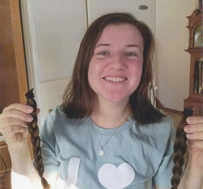 Popp donates another 10 inches of hair | News | hometownsource.com