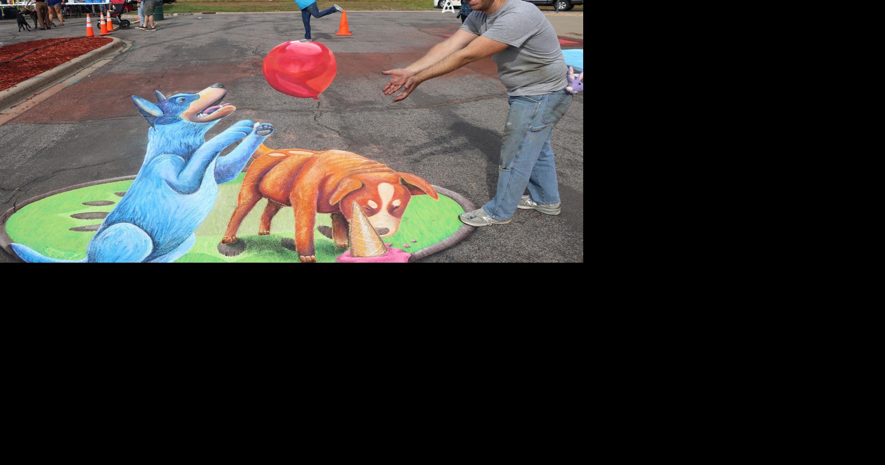 It wasn’t a rain storm that nearly halted an artist duo’s creation at ...