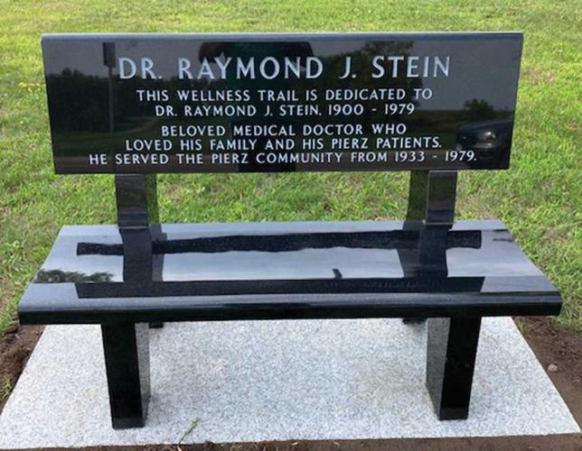 Family and friends gather to dedicate Dr. Raymond J. Stein memorial ...