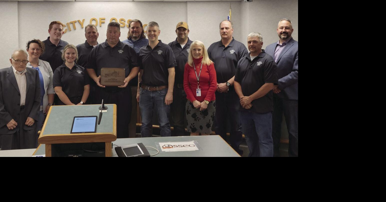 Osseo recognizes fighter’s 29 years of service | Local News ...