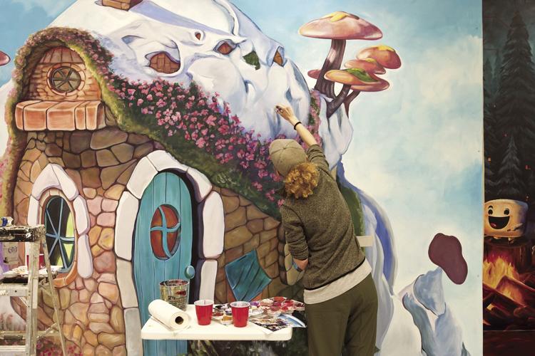 Crystal artist creates interactive scenes for pop up gallery | Sun Post ...