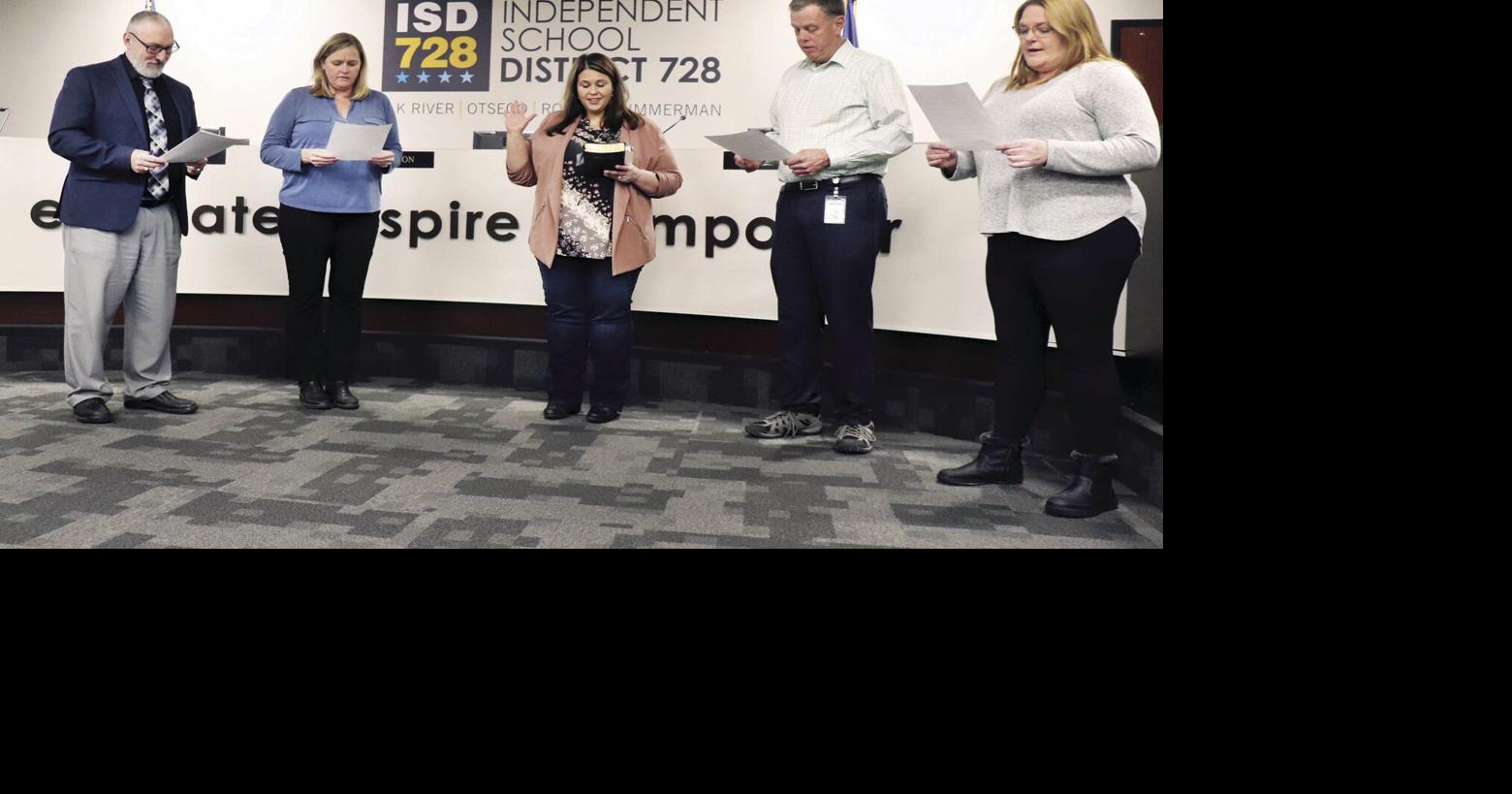 Elk River School Board members are sworn into office | Education ...