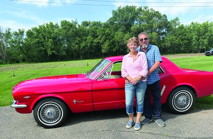 Couple restores Mustang in labor of love project | Farmington ...