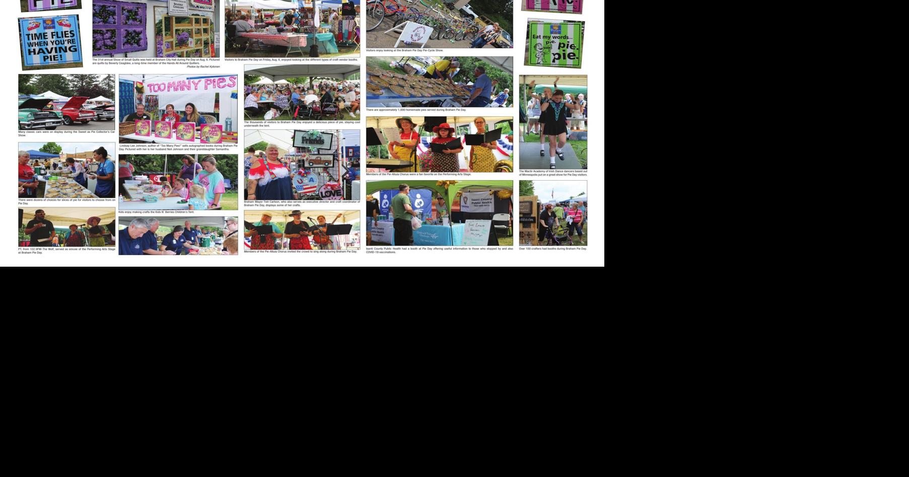 Thousands enjoy Braham Pie Day | Free | hometownsource.com