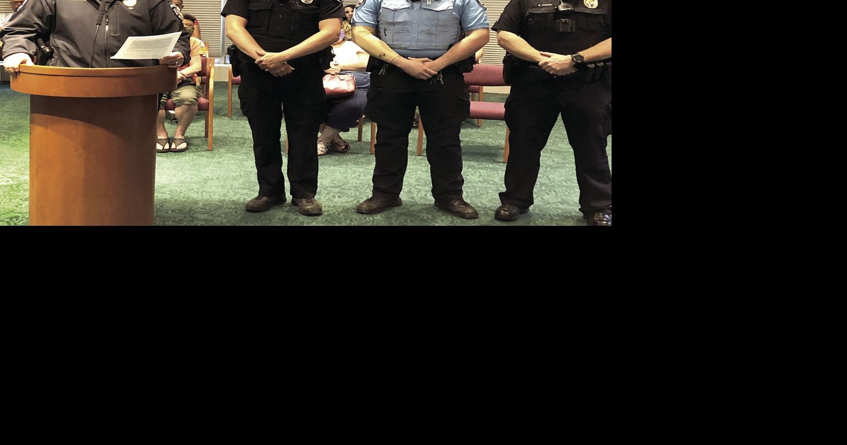Crystal Police officers recognized for life-saving efforts | Crystal ...