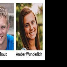 Amber Wunderlich and Zach Traut named as Students of the Month at Pierz ...