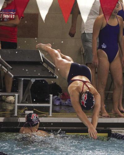 Falcons girls swim and dive team beats Blaine in thriller | Sports ...
