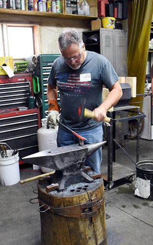 Blacksmithing provides outlet for creativity and healing for veterans ...