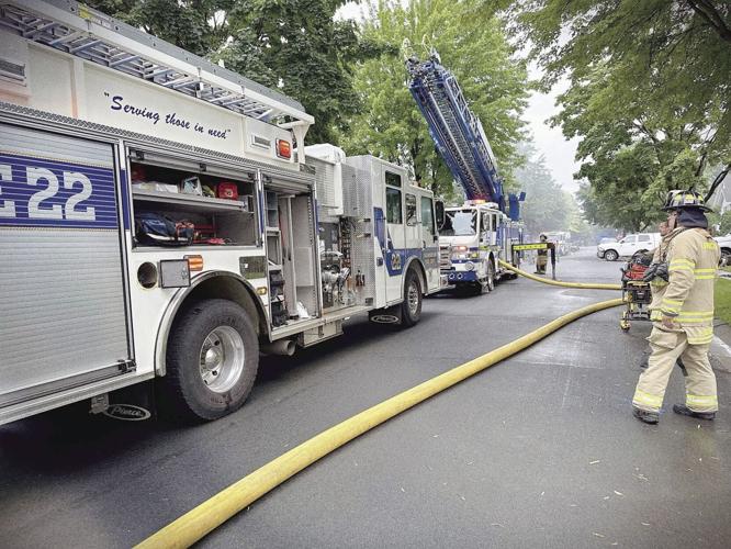Farmington Fire fights garage fire, preserves residence | Farmington ...