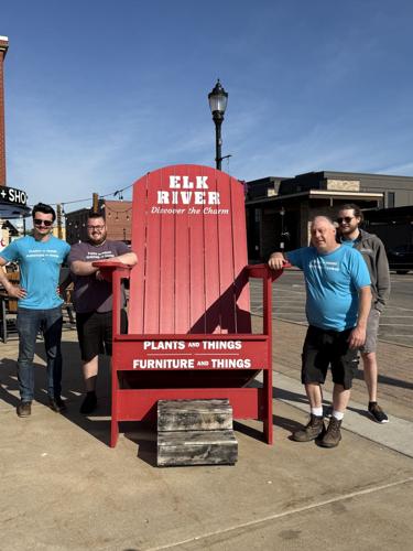 Council rejects proposal to relocating DERBA red chair to Rivers Edge ...