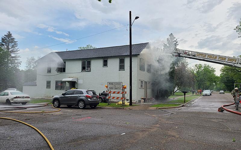 Little Falls Fire Department battles blaze in apartment building | News ...