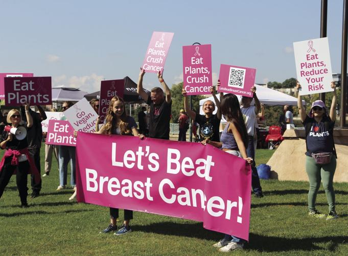 Spreading the plant-based eating message at a Minnesota breast cancer ...