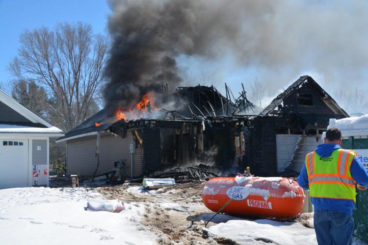 New home under construction in Blaine burns down | Free ...