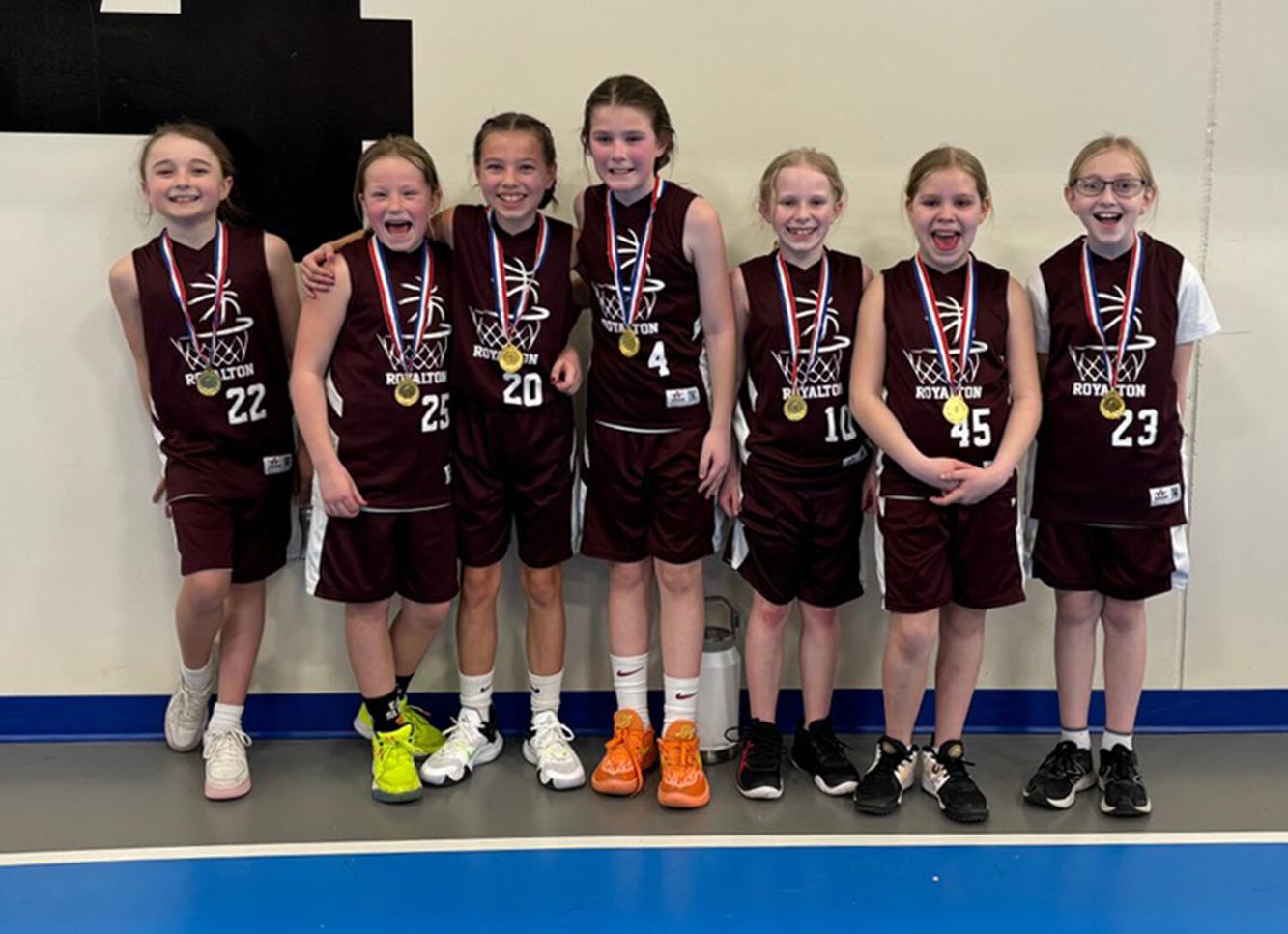 Royalton fourth grade girls basketball takes first in Mora | Sports ...