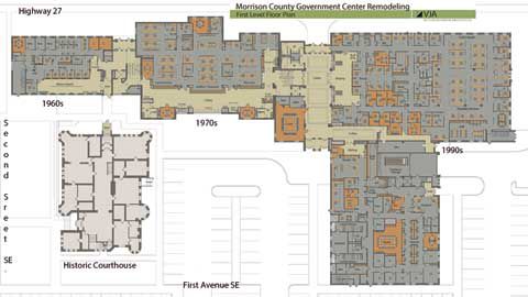 Stage one of government center renovation completed | Free ...