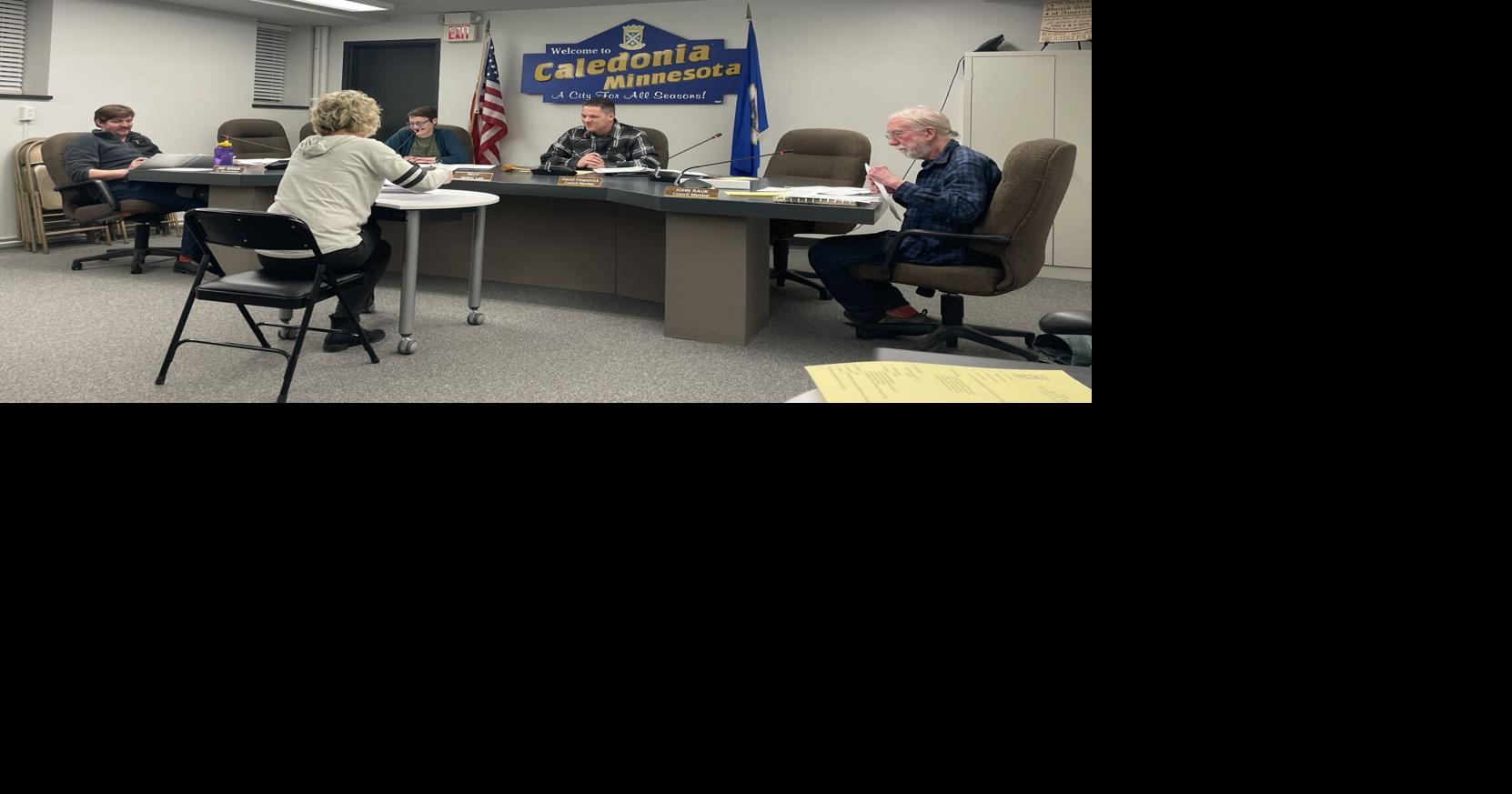 City of Caledonia reports budget surplus; reviews capital improvement ...