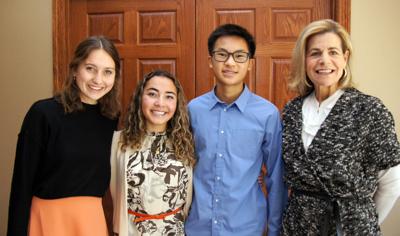 Three Eagan High School students receive honor of Rotary Student of the ...