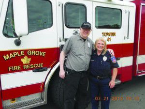 Maple Grove Fire-Rescue says goodbye to school retiree | Local News ...