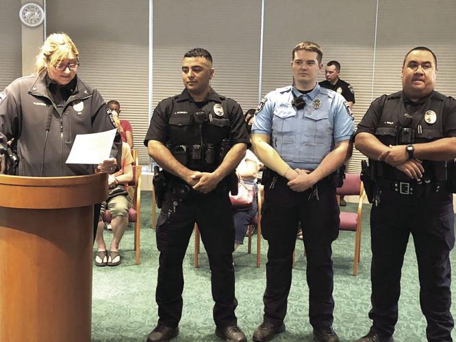 Crystal Police officers recognized for life-saving efforts | Crystal ...