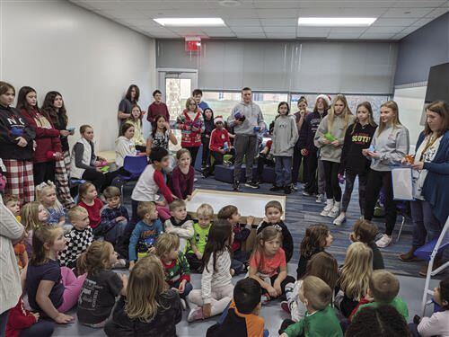 McGuire Middle School students partner with kindergarten classes for ...
