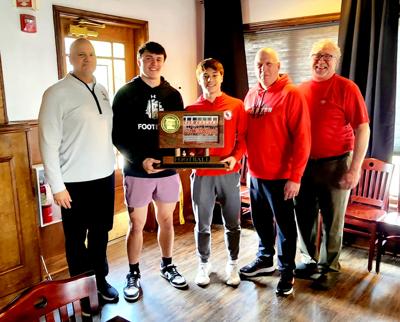 Hamilton, Cross and two players speak to Elk River Rotary | Elk River ...