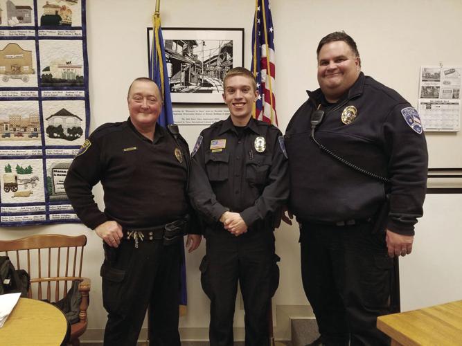 Cambridge police officer Tanner Hagen comes home after building his ...