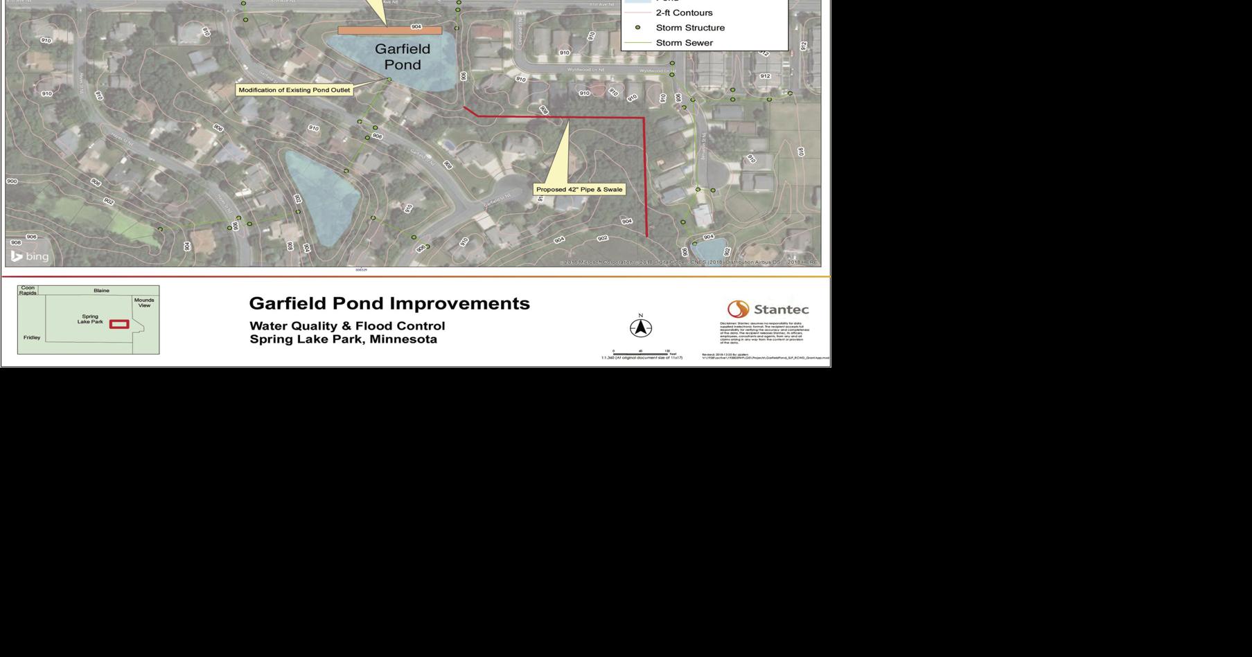 SLP to fix Garfield Pond flooding problems | Government ...