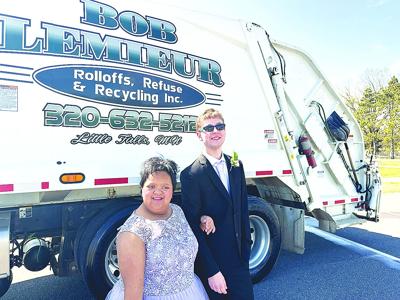 On prom day, a special chariot awaited for Carson Petersen and Lilah ...