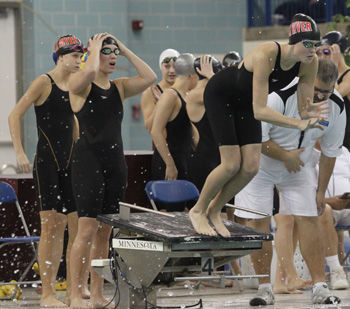 Swimming: Grunewald nabs 3 medals at state, and Elks place 11th ...