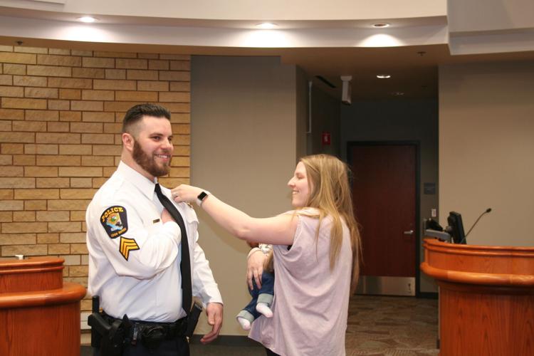 Ceremony marks police department promotions | Coon Rapids ...