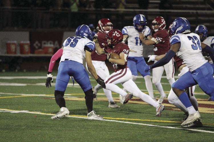 Crimson football dominate Hopkins in 1st round of playoffs | Sports ...