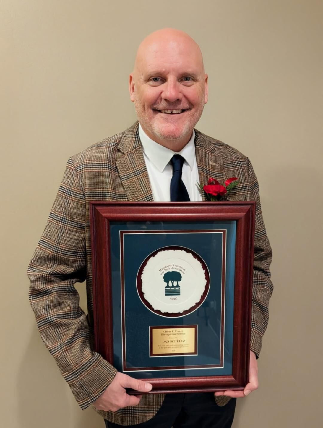 Rosemount's Dan Schultz honored with Parks and Recreation Award ...