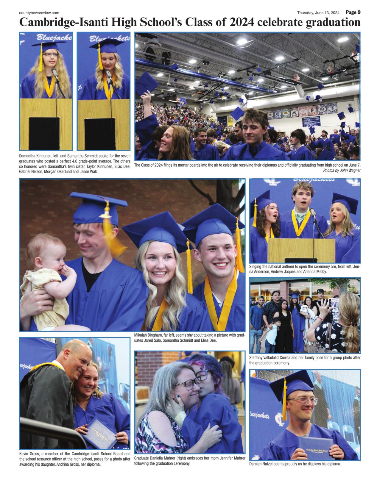 Cambridge-Isanti High School Class of 2024 celebrates graduation | Free ...